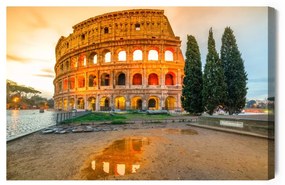 Obraz Amfiteátr V Římě Nedostatek Nedostatek Přírodní plátno 100x70