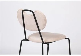 Jídelní židle ASPEN WLL světle růžová White Label Living 1100485