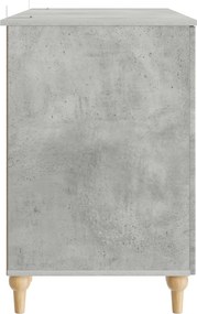 Stůl Betonově šedá 142,5 x 50 x 75 cm Kompozitní dřevo 3414579