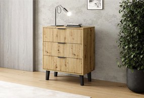 Komoda Borg Duo 3Š dub artisan