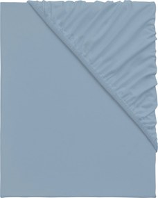 Emma Žerzejové napínací prostěradlo, 140-160 x 200 cm (modrá)