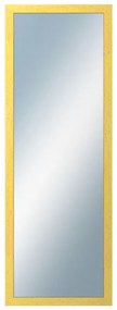 DANTIK - Zarámované zrcadlo - rozměr s rámem cca 50x140 cm z lišty RETRO žlutá (2533)