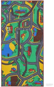 KOBERCE BRENO, spol. s r.o. Kusový koberec PLAYTIME 95, Vícebarevné, 100 x 165 cm