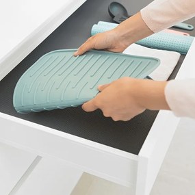 Brabantia Silikonový odkapávač na nádobí mátová