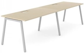 NARBUTAS - Dvoumístný pracovní stůl NOVA A 280x80 cm