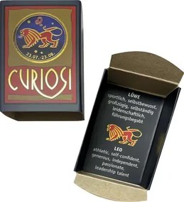 CURIOSI Kulaté puzzle Zvěrokruh: Lev / 33 dílků / průměr 9 cm
