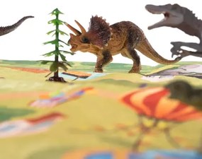 Kruzzel 22397 Dinosauři s příslušenstvím 24 dílů