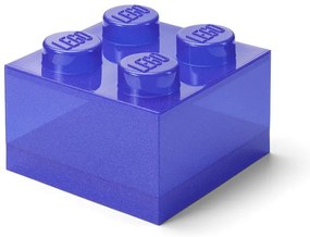 Fialový plastový dětský úložný box 25x25x18 cm – LEGO®