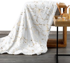 DEKA GLAMO 200X150 CM BÍLÁ