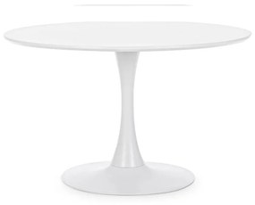 Jídelní stůl bloom ø 120 cm bílý MUZZA