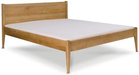 Postel Presto Zvolte rozměr postele: 140x200 cm, Vyberte odstín dřeva: Kaštan 19