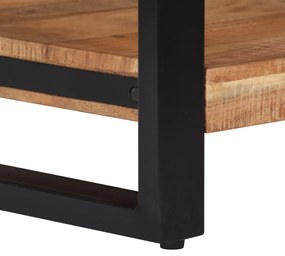 Konferenční stolek - masivní akáciové dřevo | 60x60x40 cm