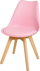 Casarredo - Komfort nábytek Plastová jídelní židle CROSS II růžová