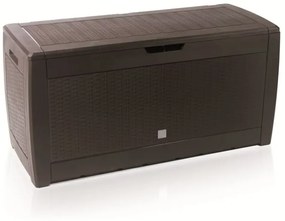 Zahradní box RATANO 119 cm - 310 L hnědý