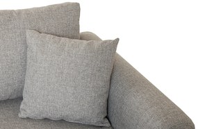 Hanah Home Čtyřmístná pohovka NERO šedá pravá 250 cm