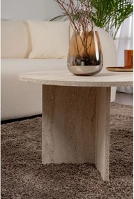 Béžový pololesklý konferenční stolek 60x119 cm Sable – Kalune Design