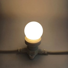 LED žárovka, teple bílá, patice B22