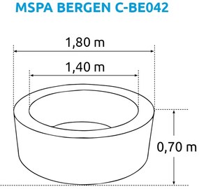 Marimex MSpa Bergen C-BE042 11400280