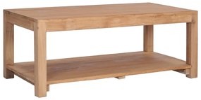 Konferenční stolek 100 x 50 x 40 cm masivní teakové dřevo - Default Title