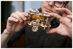 Ugears 3D dřevěné mechanické puzzle Steampunková ponorka