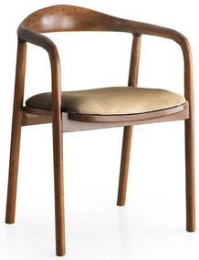Kalune design Jídelní židle PA hnědá