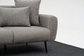 Hanah Home Dvoumístná pohovka SIDE světle šedá