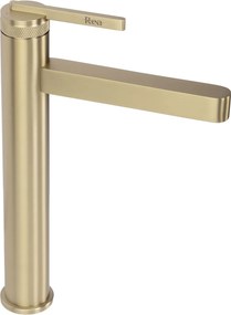 Rea, Koupelnová baterie Rea Grace Brush Gold High, REA-B8939