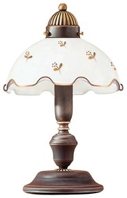 Kolarz 731.73.160 - Stolní lampa NONNA 1xE14/60W/230V květiny rose gold