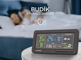 Orava Meteo-1 černá / Meteorologická stanice