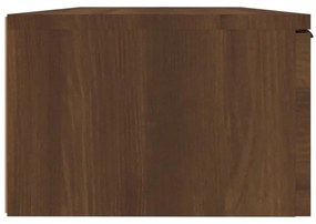 Petromila Nástěnné skříňky 2 ks hnědý dub 68x30x20 cm kompozitní dřevo