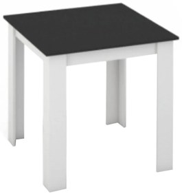 Jídelní stůl Kean (čtverec) (pro 4 osoby) (bílá + černá). 794794