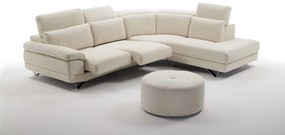 Pregio Italia sofa&relax Moderní rohová sedačka SUN Provedení: 3 + roh + 1 s ukonč., Vzorník látek: tekno fibra 06 light grey