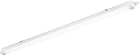 FAN LED-RUBIS-150 Vlhkotěsná stropní LED svítidlo Rubis (bílé, PC) 50 W, 6800 lm, CCT 3000 / 4000 / 6500 K, IP65, 1500 x 58 x 62 mm - FANEUROPE