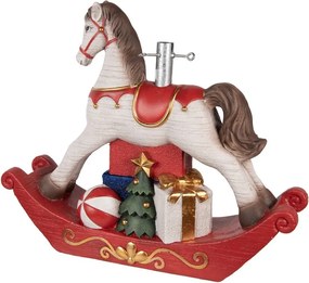 Stojan na vánoční stromek houpací kůň - 73*21*61 cm