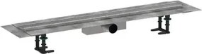 Hansgrohe RainDrain Compact - Sprchový žlab 90 cm | s roštem | kartáčo