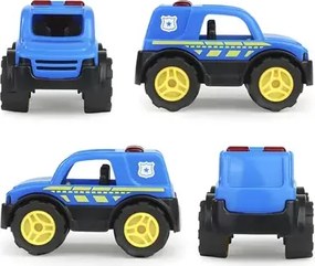 LENA Workies Policejní auto, ozdobný karton modrá / od 1,5 let
