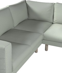 Potah na pohovku IKEA Norsborg rohová 4-místná barva modrá látka pletený vzor