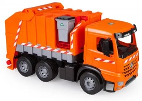 Lena Popelářské auto Mercedes Actros, oranžové 72 cm