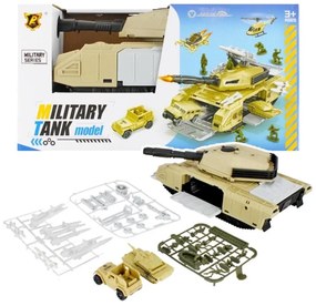 CreativeToys Vojenská stavebnice sada TANK