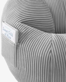 Sedací pytel s podnožkou COMFY 3.0 šedý