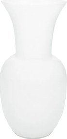 Bílá skleněná váza (výška 26 cm) – Brandani