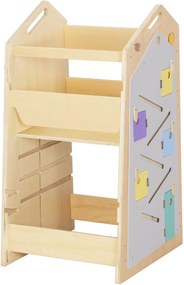 Busykids montessori učící věž 5in1 big vanilla