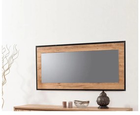 Asir Nástěnné zrcadlo QUANTUM 60x110 cm hnědá/černá 863SPH3303
