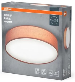 Osram - Stropní svítidlo ORBIS PARIS 2xE27/25W/230V pr. 40 cm hnědá