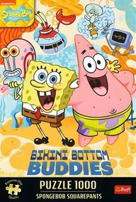 TREFL Puzzle Premium Plus SpongeBob / 1000 dílků / 68,3 x 48 cm / děti