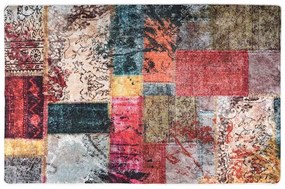 Koberec pratelný patchwork 80x150 cm vícebarevný 337964