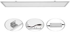 SMD panel 45W,29,5x119,5cm,4000K,IP20,4800Lm