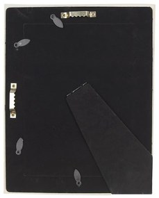 Béžovo zlatý fotorámeček Caroline s plastickou aplikací ve tvaru růže – 13x18 cm