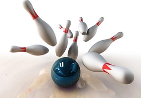 Fototapeta - Bowling (245x170 cm)