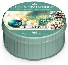 Country Candle Vonná Svíčka Tinsel Thyme, 35 g